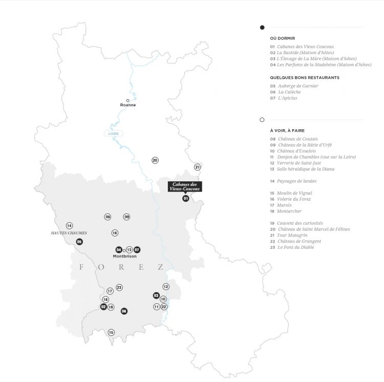 À la découverte des gorges, monts et plaines de Loire Forez Carnets de ...